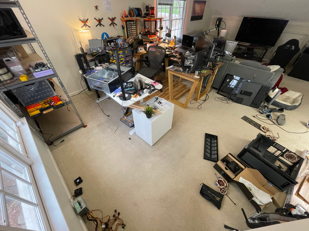 Building my "Ultimate Mega Desk" (Part 2) - The Tinkerspace 1.0