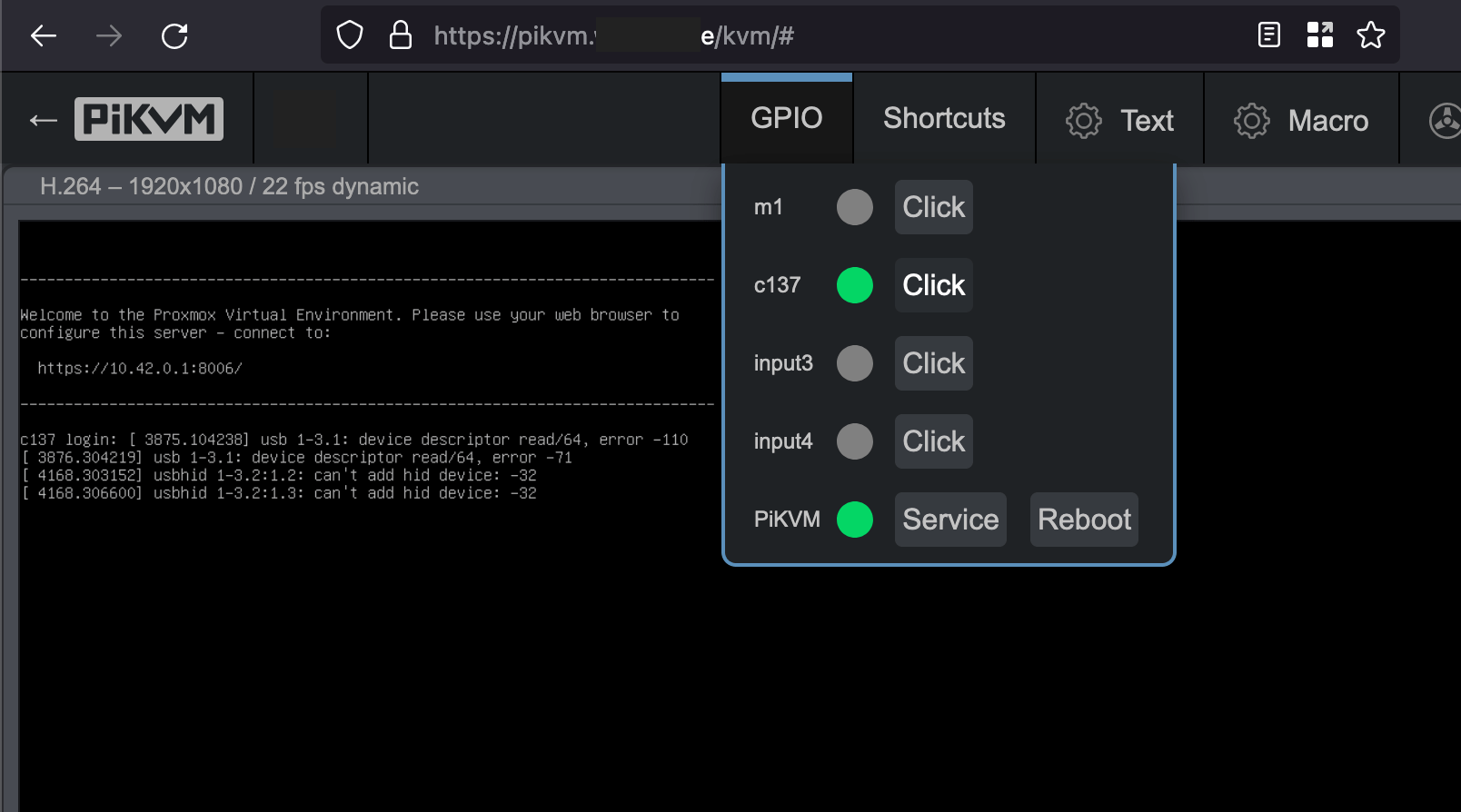 Use 1 PiKVM instance to control 4 systems